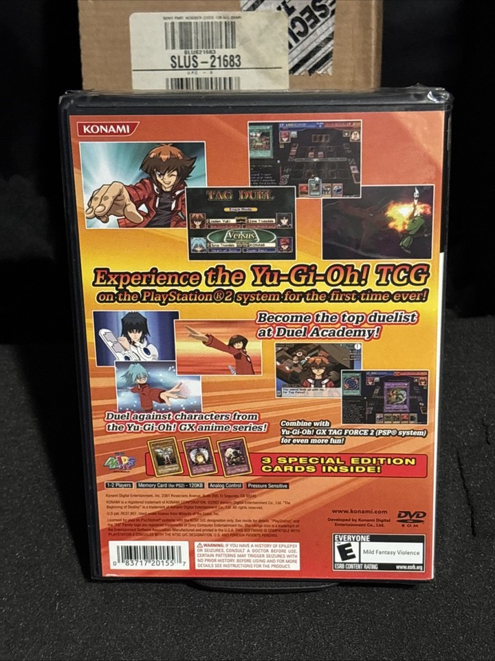 Yu-Gi-Oh GX The Beginning of Destiny (PS2) Factory Sealed Uncirculated ...