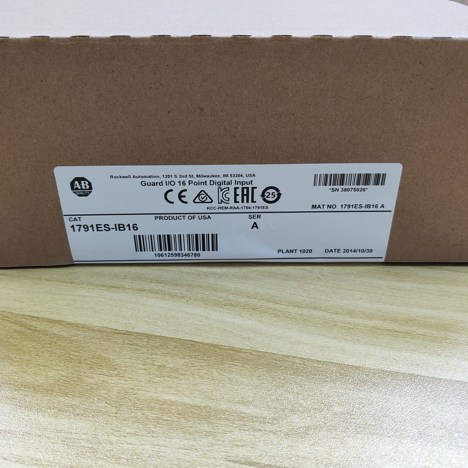 AB 1791ES-IB16 /A Ethernet IP CompactBlock Input Module New Factory ...