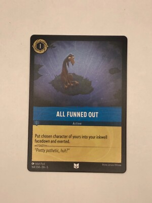 Disney Lorcana- All Funned Out 164/204- Shimmering Skies Non Foil | eBay