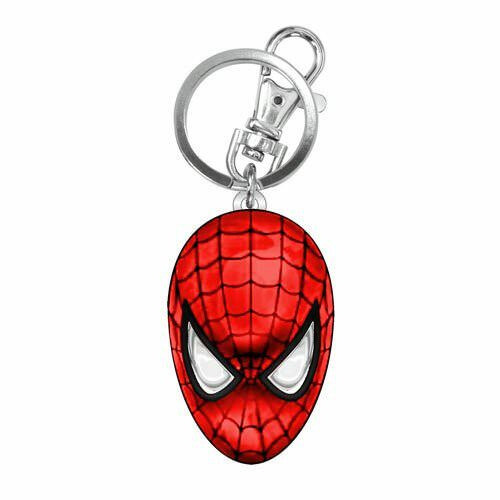 Marvel The Amazing Spider-Man Face Pewter Keychain | eBay