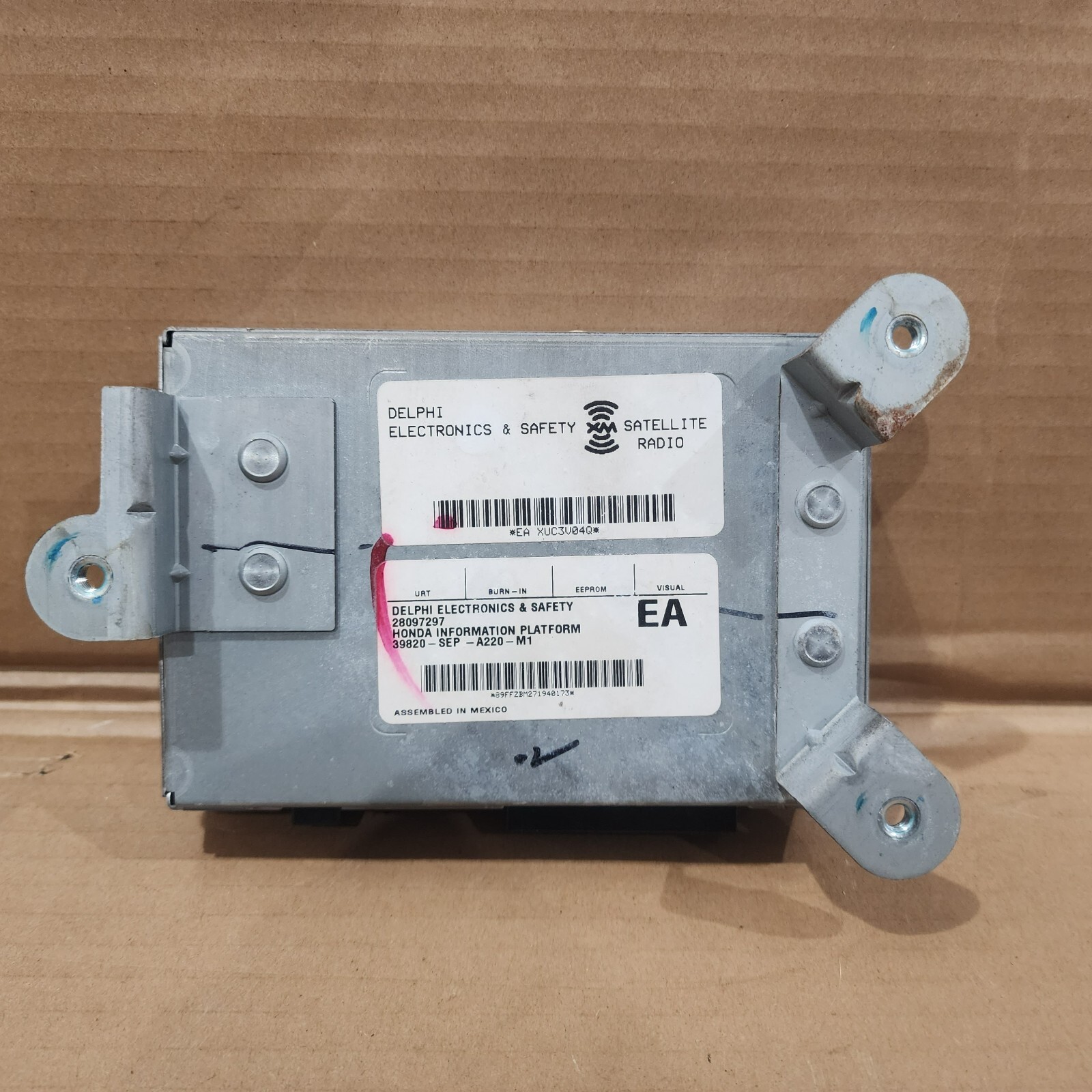 2006 - 2008 Acura TL Type-S XM Satellite Radio Control Module ...