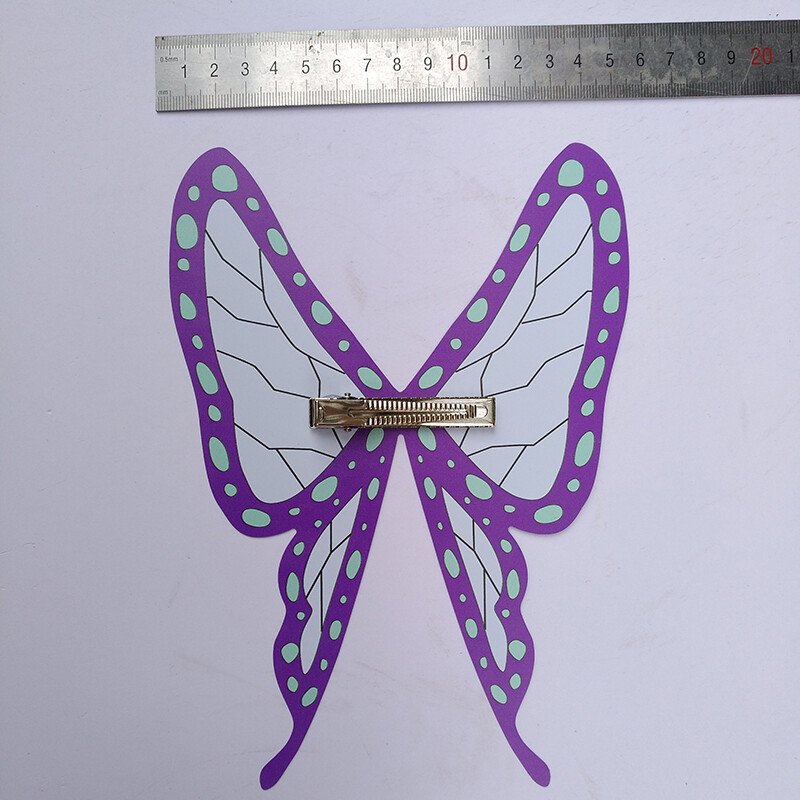 Demon Slayer Tsuyuri Kanawo Kochou Shinobu Cos Butterfly Hairpin ...