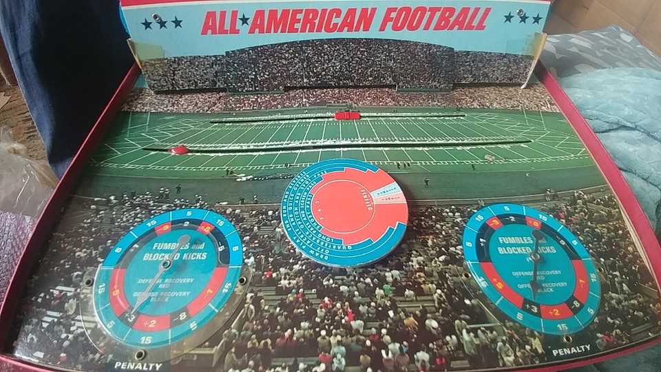 1962 ALL AMERICAN FOOTBALL GAME ~ Vintage CADACO board game No. 228 | eBay