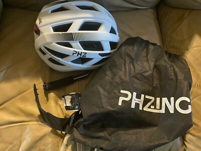 NWT PHZ Super-Fit System Helmet, LED Tail Light, Large Adjustable ...