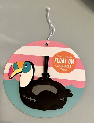New Float On Bag Luggage Tag - Two's company’s | eBay