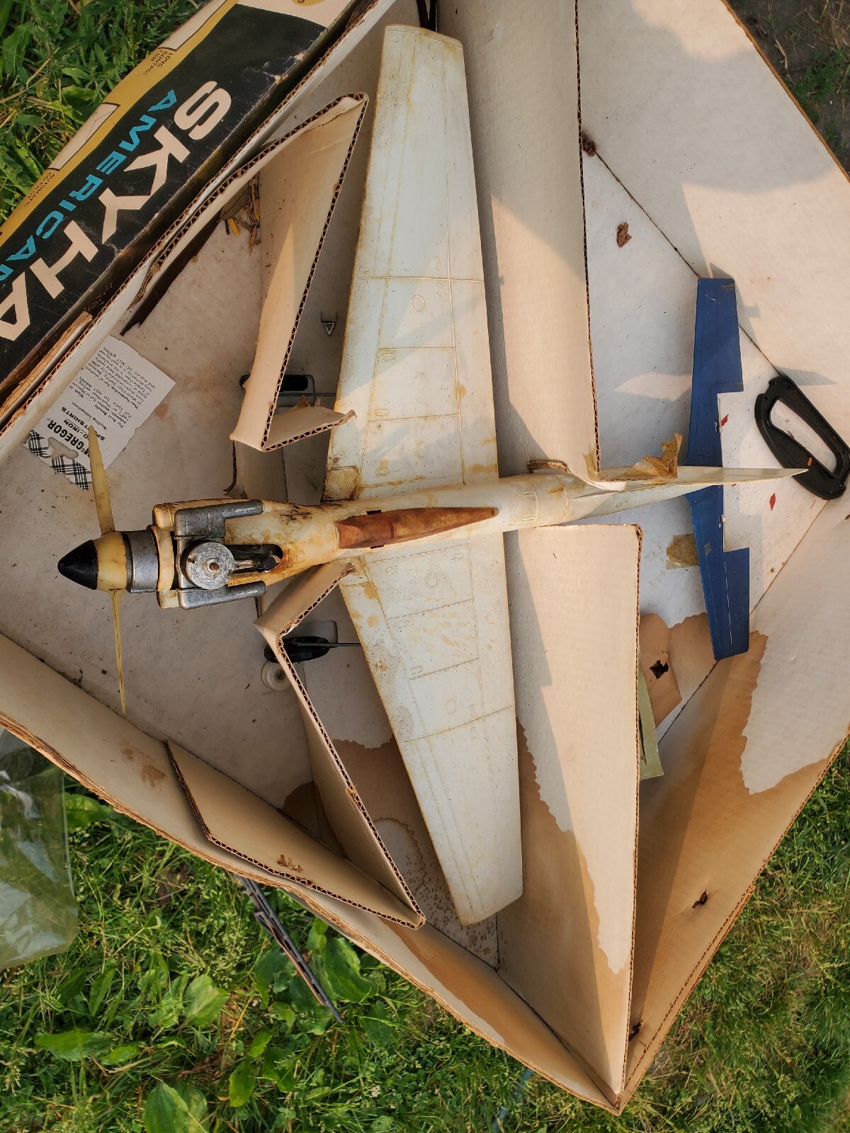 Gilbert Skystreak American Flyer Tether Plane Thunderhead Motor 074 ...