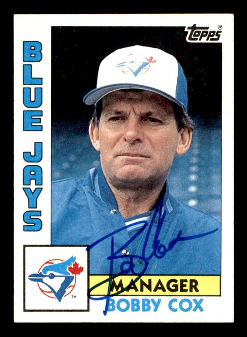 1984 Topps Baseball #202 Bobby Cox Signed Autograph (No COA) *e1 | eBay