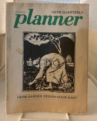 The Herb Quarterly Planner Herb Garden Design Made Easy | eBay