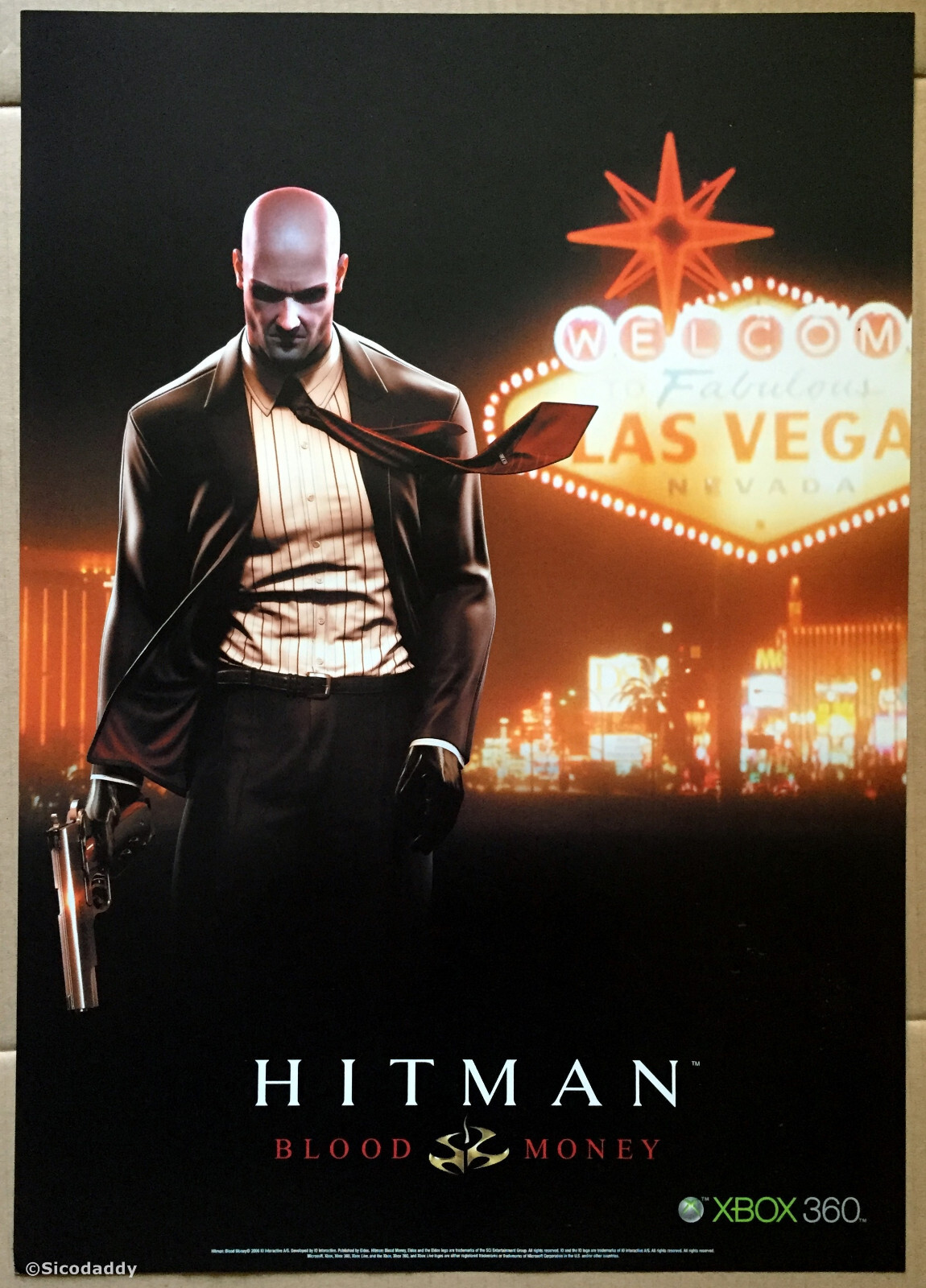 Official 2006 Eidos Hitman Blood Money A2 Double-sided Promo Poster | eBay