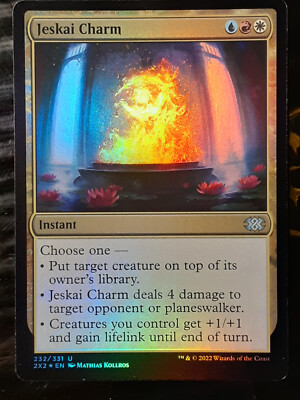 Jeskai Charm FOIL , Double Masters 2022 , NM , MTG, FREE SHIPPING | eBay