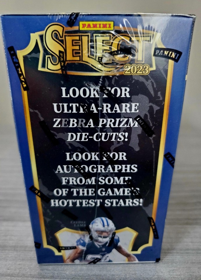 2023 2024 NFL Select Football Mega Box Trading Cards Black Green Prizm ...