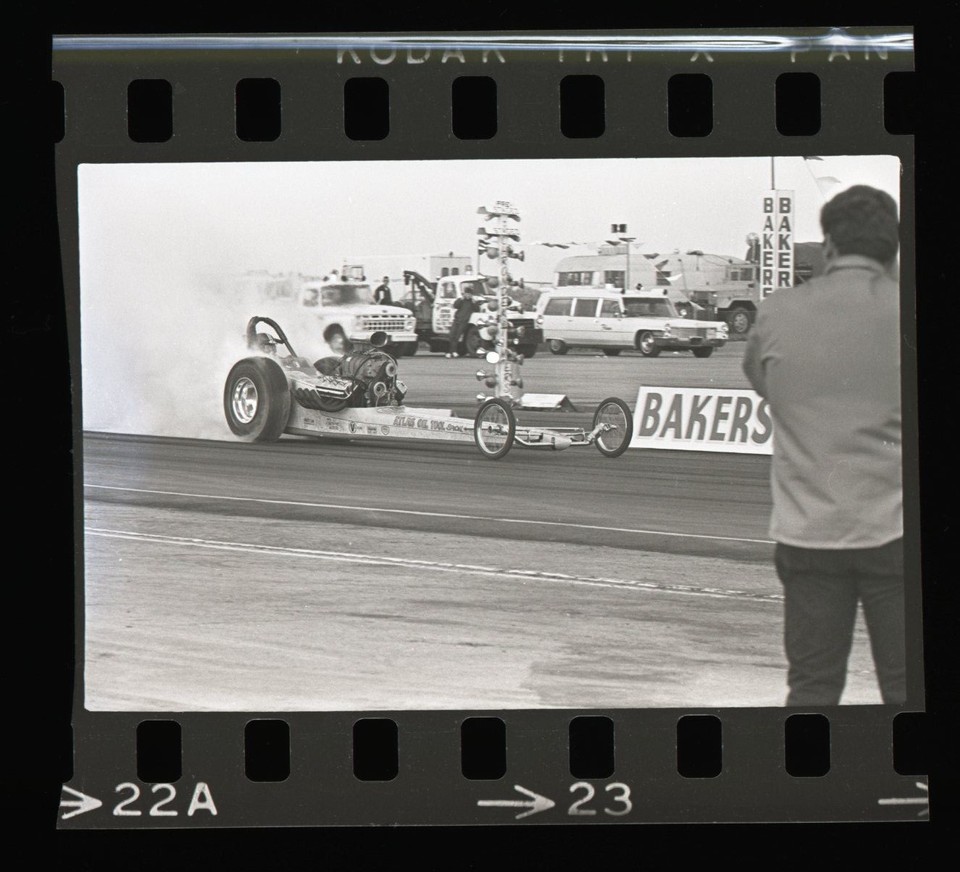 Atlas Oil Tool Special Dragster @ Bakersfield - Vintage 35mm Race ...