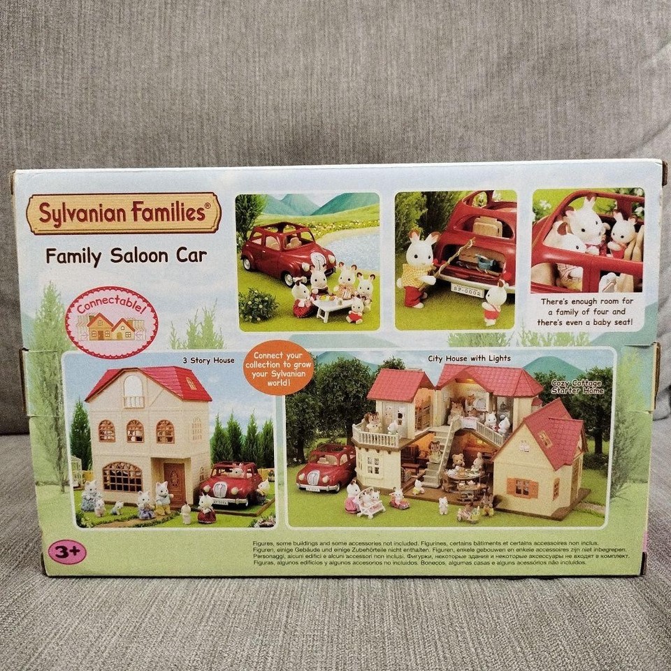 Sylvanian Families Red Car Family Saloon Car | eBay UK