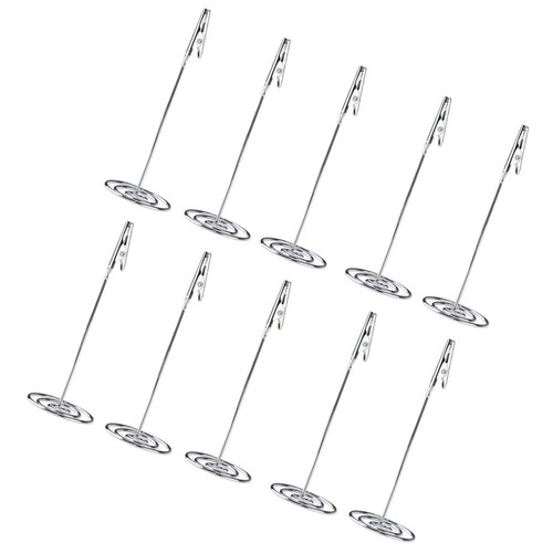 10pcs Memo Clip Holder Stand with Clasp for Pictures Paper Note Clip | eBay
