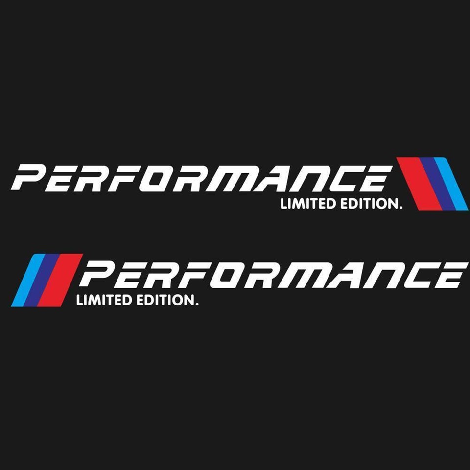 2 Stück Autoaufkleber Performance Limited Edition Seitentüraufkleber ...