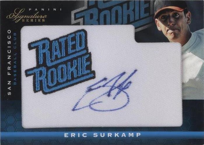 2012 Panini Signature Series - Rated Rookie Autograph Eric Surkamp #116 ...