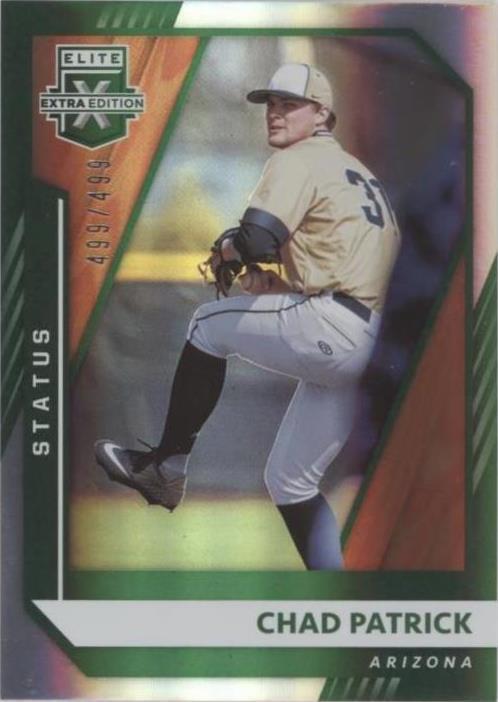 2021 Panini Elite Extra Edition - Chad Patrick #107 Status Green /499 ...