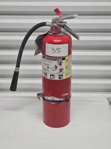 5lb ABC Dry Chem Fire Extinguisher + Charged Refurb (scratch/dent) | eBay