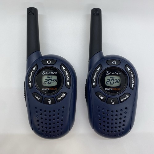 2 Cobra PR 135 MicroTalk 2-Way Handheld Radios Walkie Talkies - Tested ...