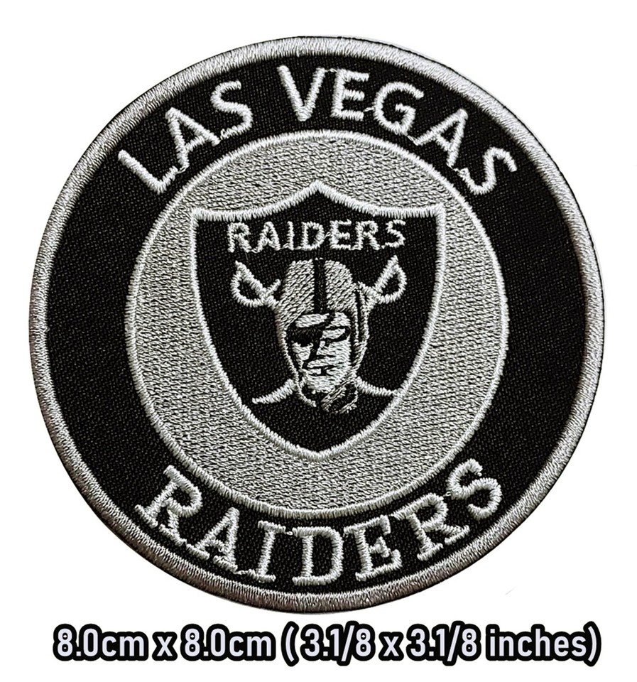 Oakland Raiders NFL Football Patches Embroidery iron,sew(From Thai by ...