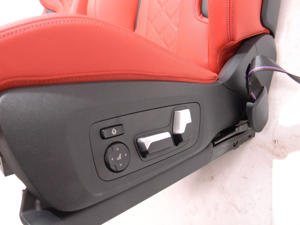 BMW M F93 m8 leather interior sport seats seats leather Merino Sakhir ...
