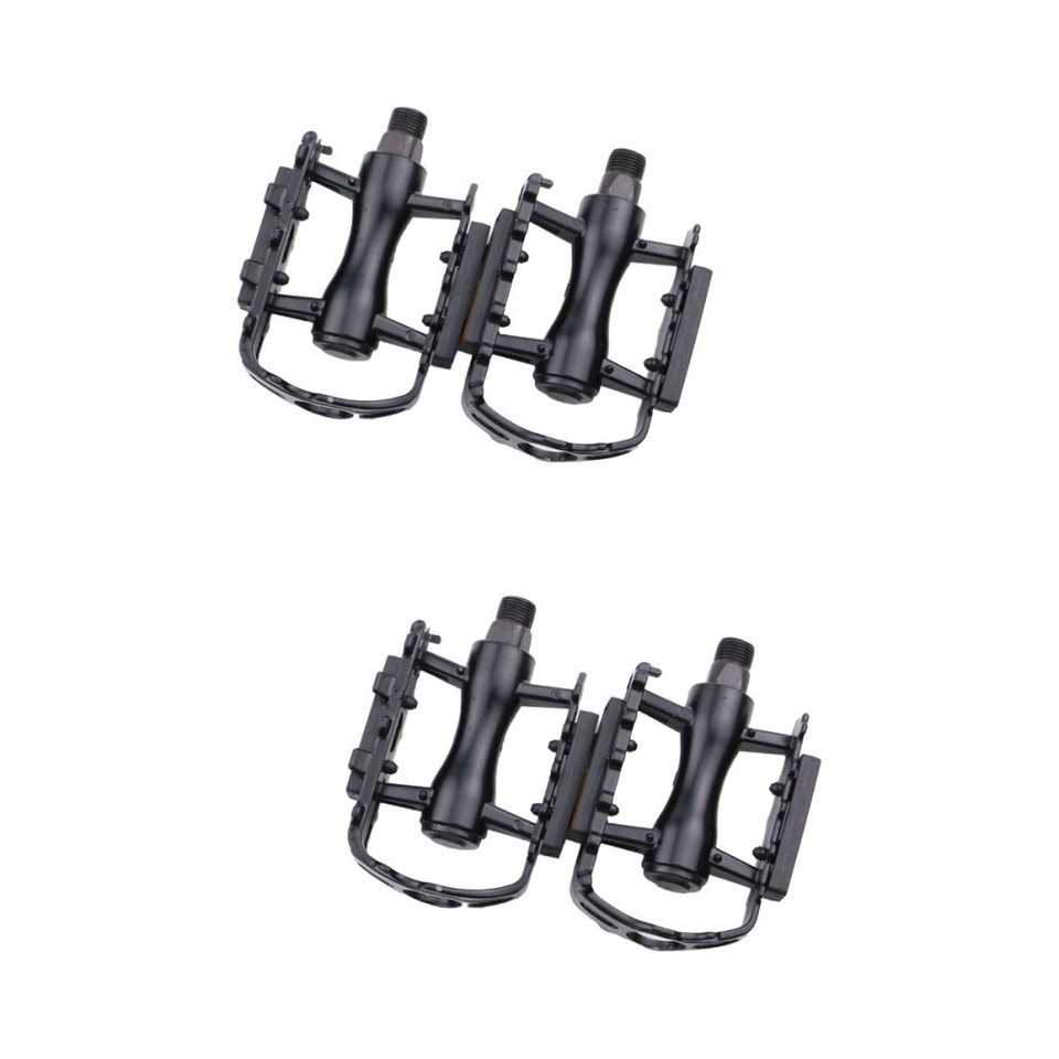 4 Pcs Aluminum Pedal Universal Mountain Bike Pedal Non-Slip Platform ...