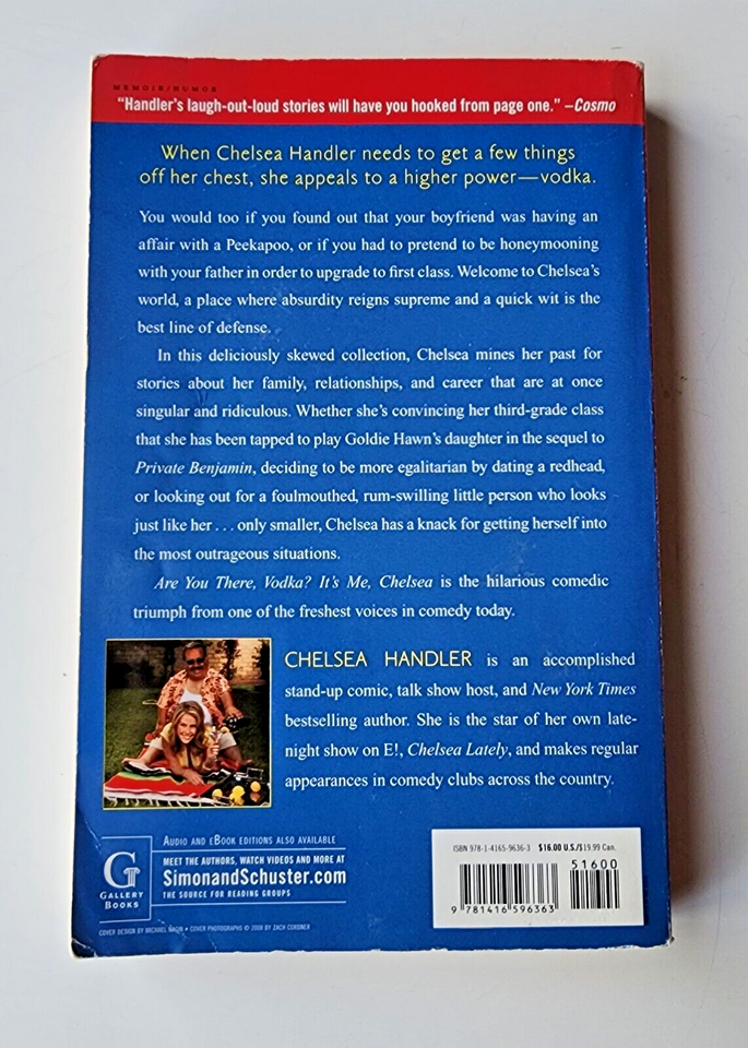 Are You There, Vodka? It's Me, Chelsea by Chelsea Handler 9781416596363 ...