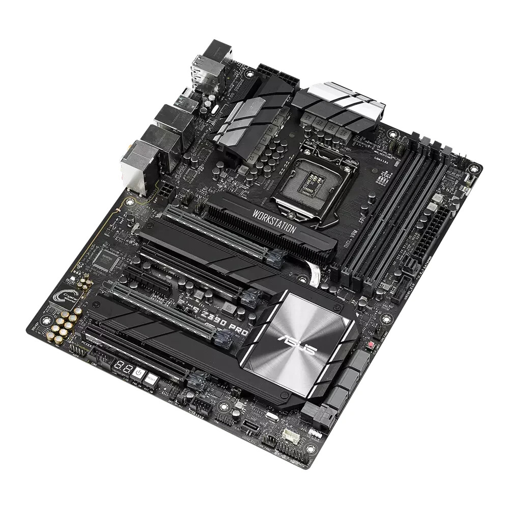ASUS WS Z390 PRO Motherboard ATX LGA1151 DDR4 Workstation Support Core ...