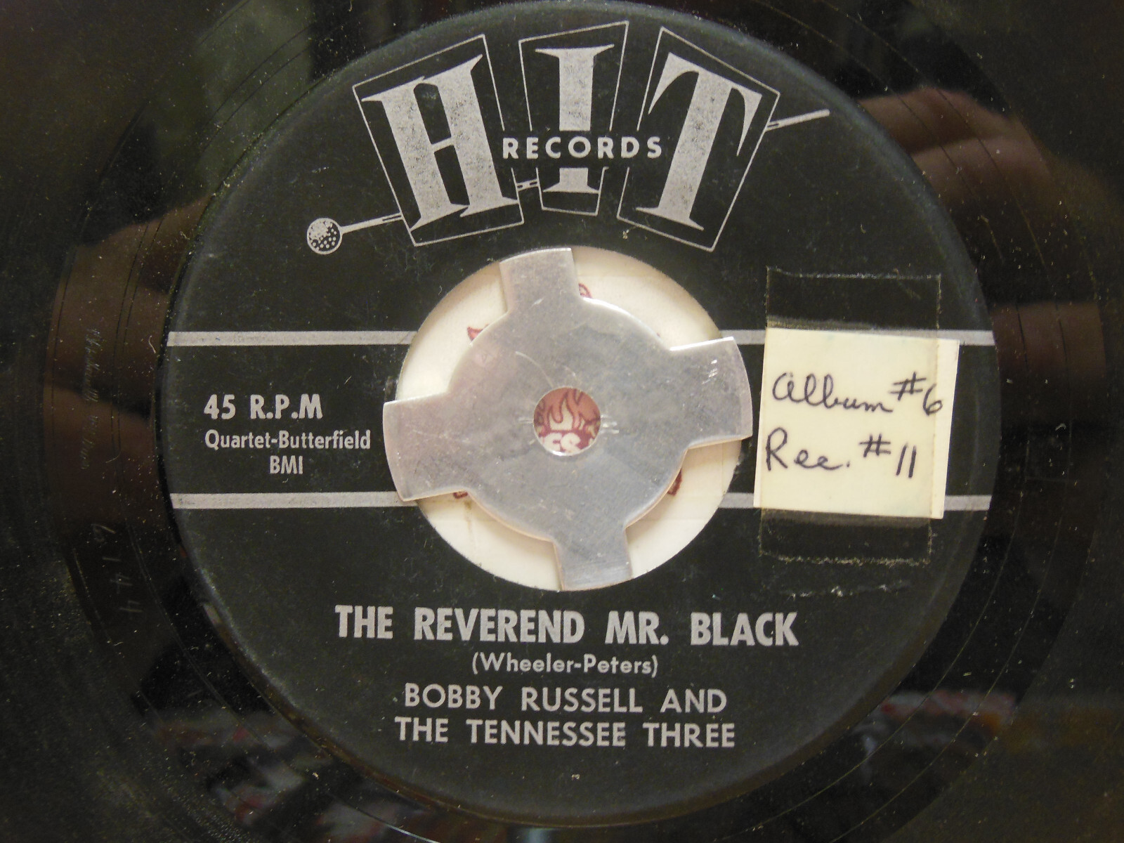 Bobby Russell – The Reverend Mr. Black / Little Band Of Gold, 45 RPM G+ ...