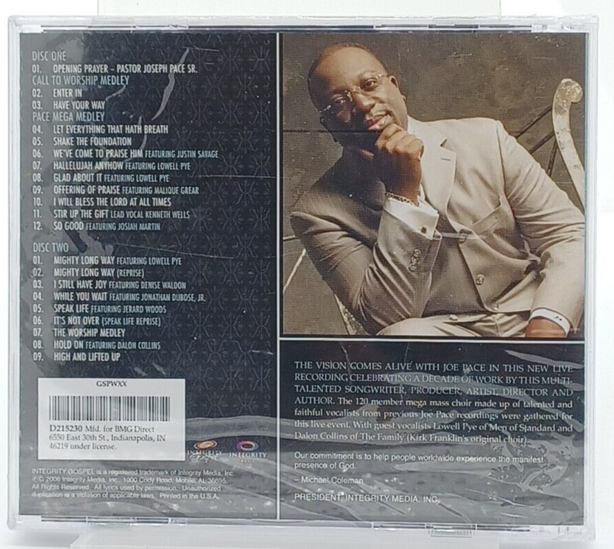 Joe Pace - Mighty Long Way: The Vision Comes Alive (2-CD, 2006) (New ...