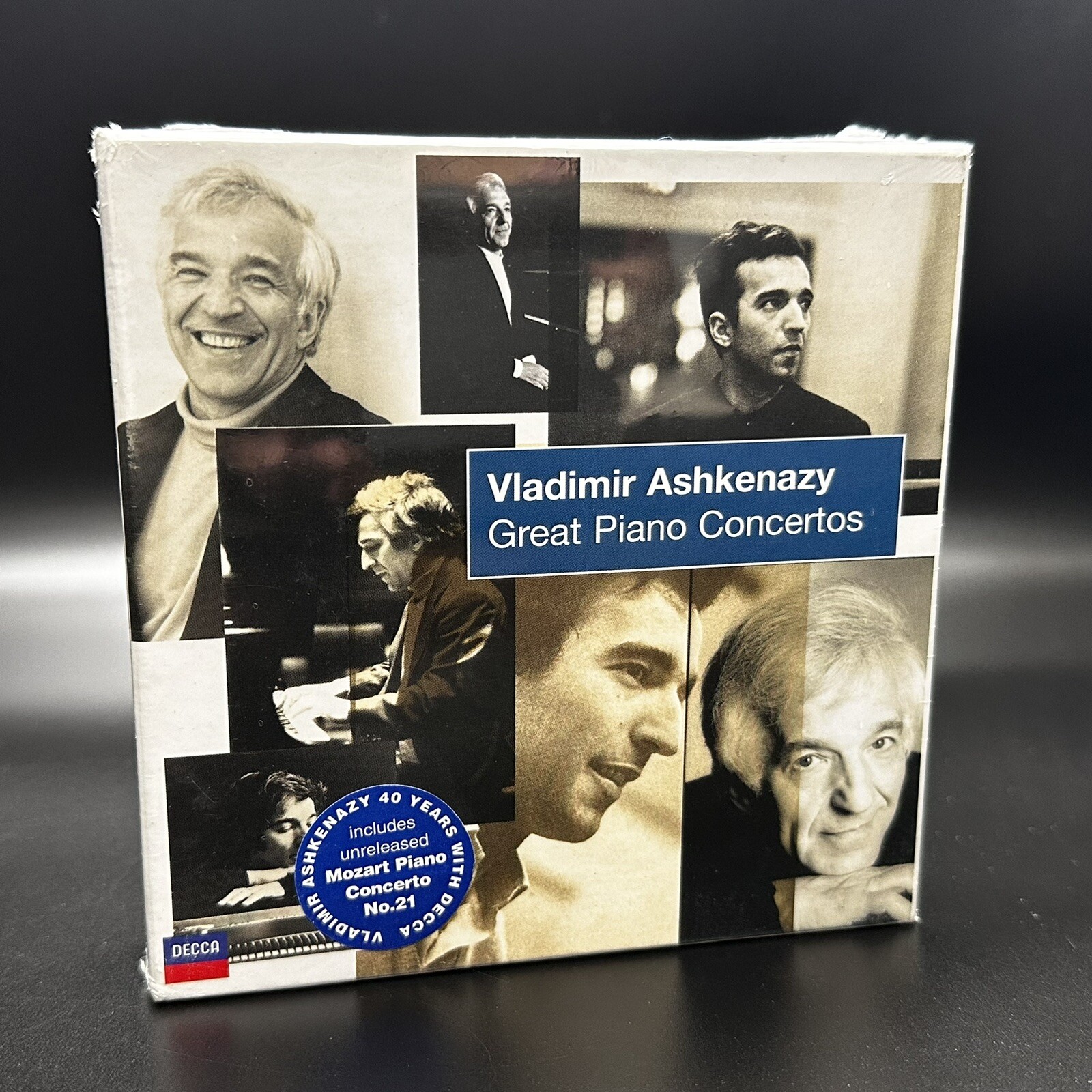 Vladimir Ashkenazy Great Piano Concertos [Decca, 10 CD Box Set] NEW ...