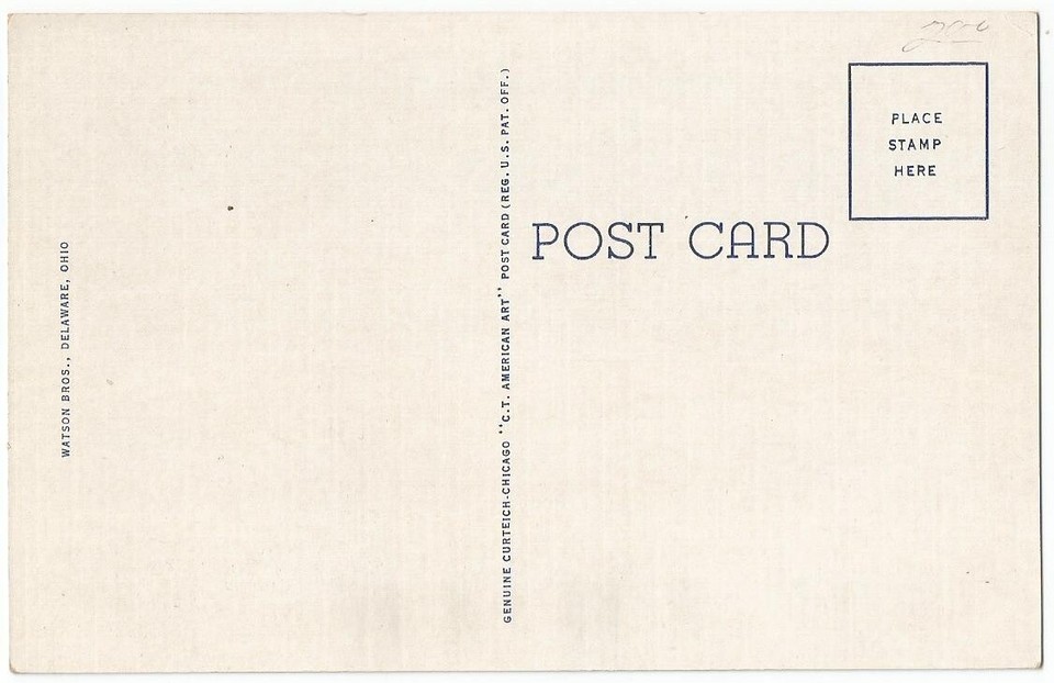 Delaware OH ~ Ohio Wesleyan University Selby Field 1920's | eBay