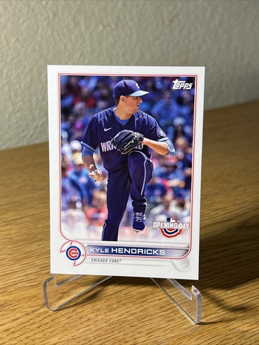 2022 Topps Opening Day Base #163 Kyle Hendricks Chicago Cubs Baseball Card MLB | eBay