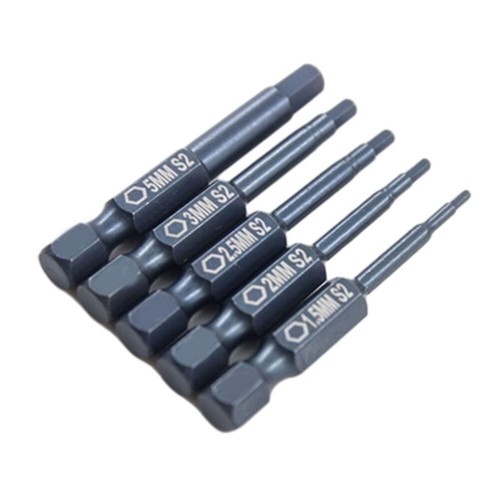 Druable Screwdriver Power Driver Tools 6.35 Shank Alloy Steel H1.5-H5 ...