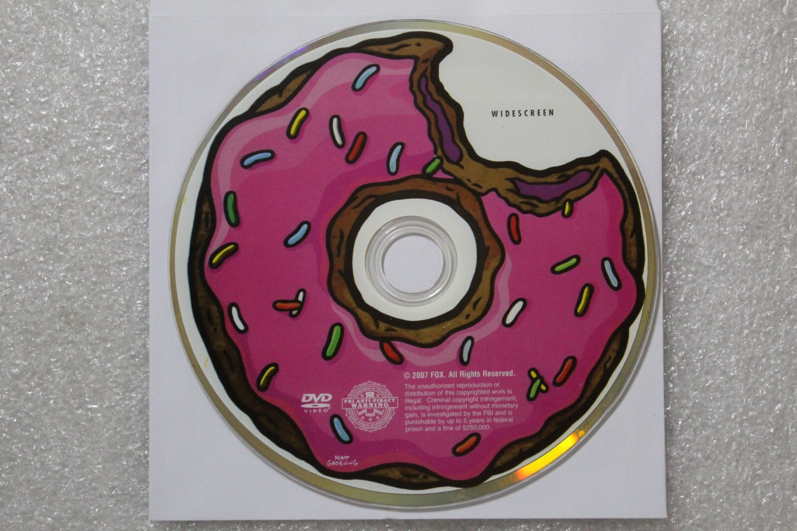 The Simpsons Movie DVD Widescreen 24543484271| eBay