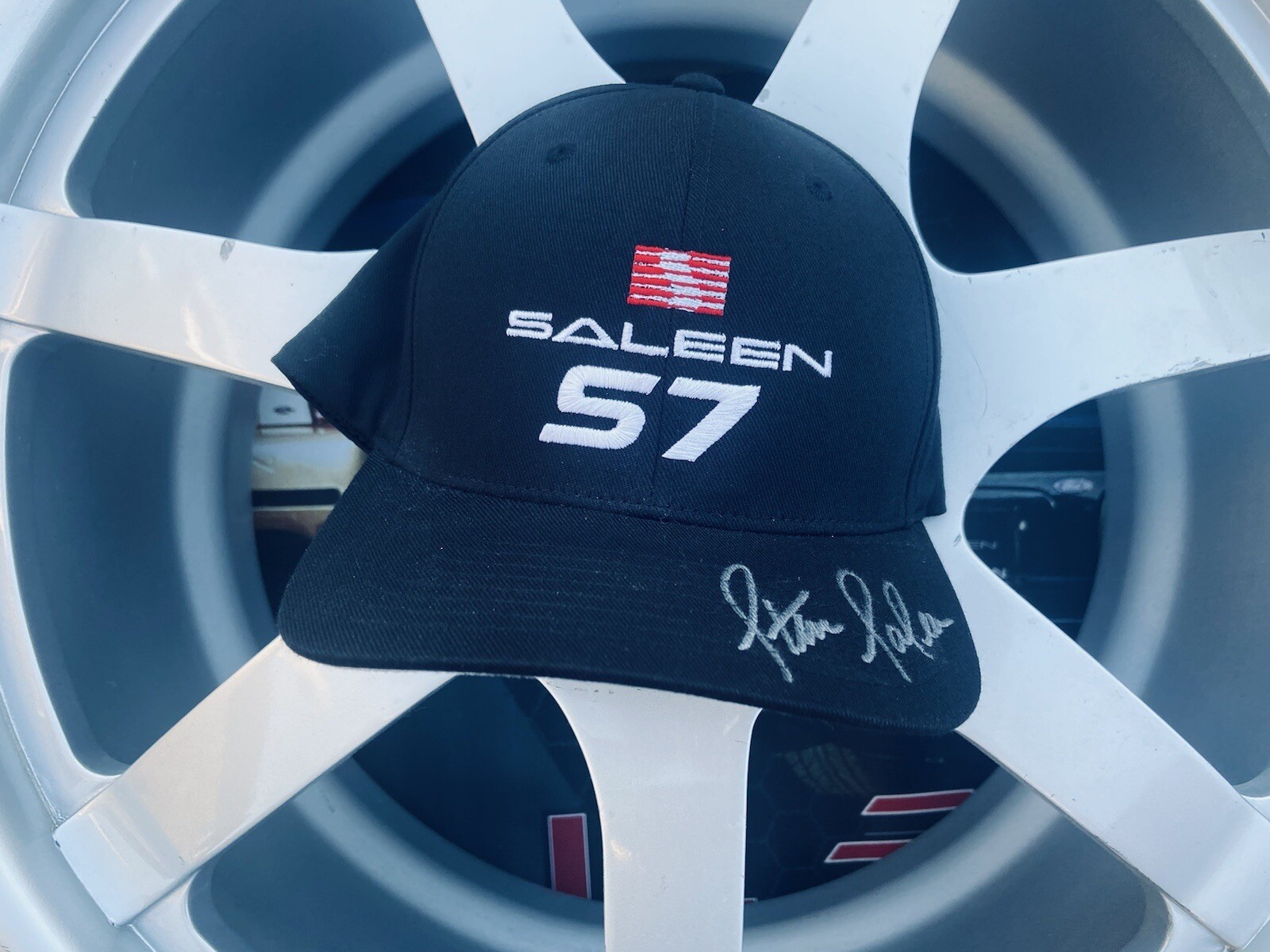 RARE SALEEN S7 OWNERS HAT NOS FRM 02 AUTOGRAPHED BY STEVE S FORD 427 NA ...