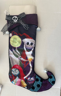 Disney Parks Nightmare Before Christmas Stocking Jack Skellington ...