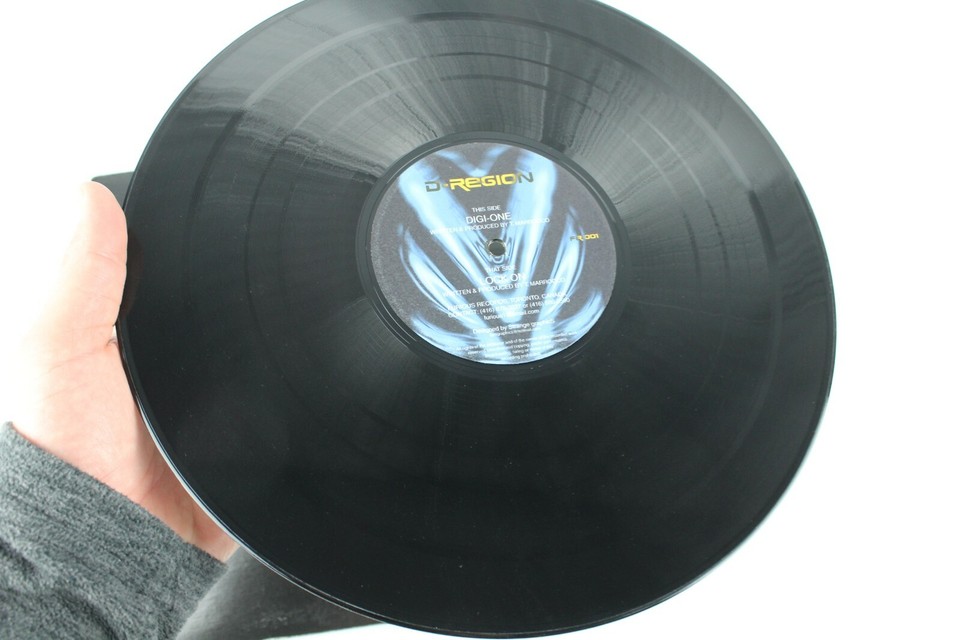 D REGION DIGI-ONE / LOCK ON 12" VINYL CANADA DNB, DRUM AND BASS DJ ...