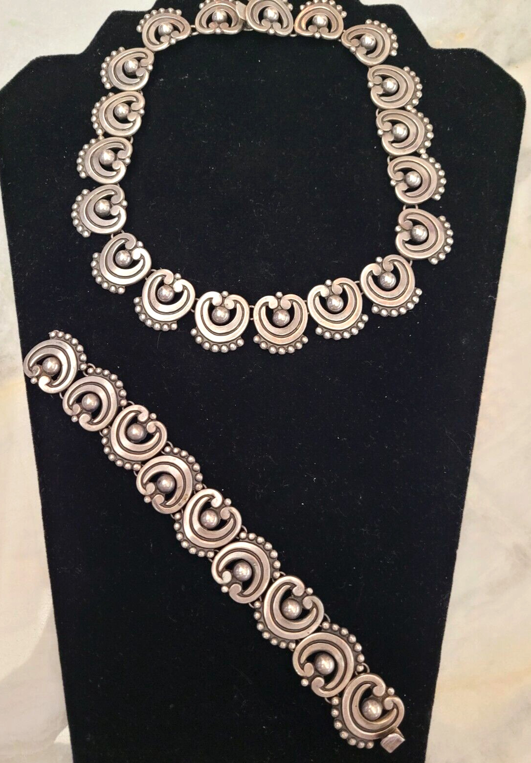 Vintage Los Castillo Taxco Sterling Silver 925 Neckla… - Gem