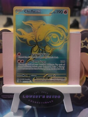 Chi-Yu ex #241 Pokemon Card Scarlet & Violet: Paldean Fates Holo Hyper ...