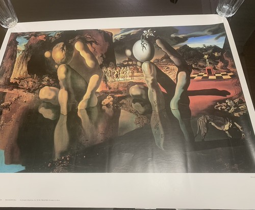 SALVADOR DALI Lithography “Metamorphosis of Narcissus ‘'1934 poster ...