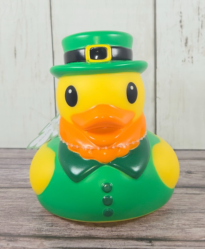 2026 Target Bullseye Large 4.5" St Patrick's Day Leprechaun Rubber Duck ...