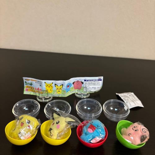 Super Puchi Plush Toy, 4 Types, Inner Bag Unopened, Pokmon A, Pikachu B ...