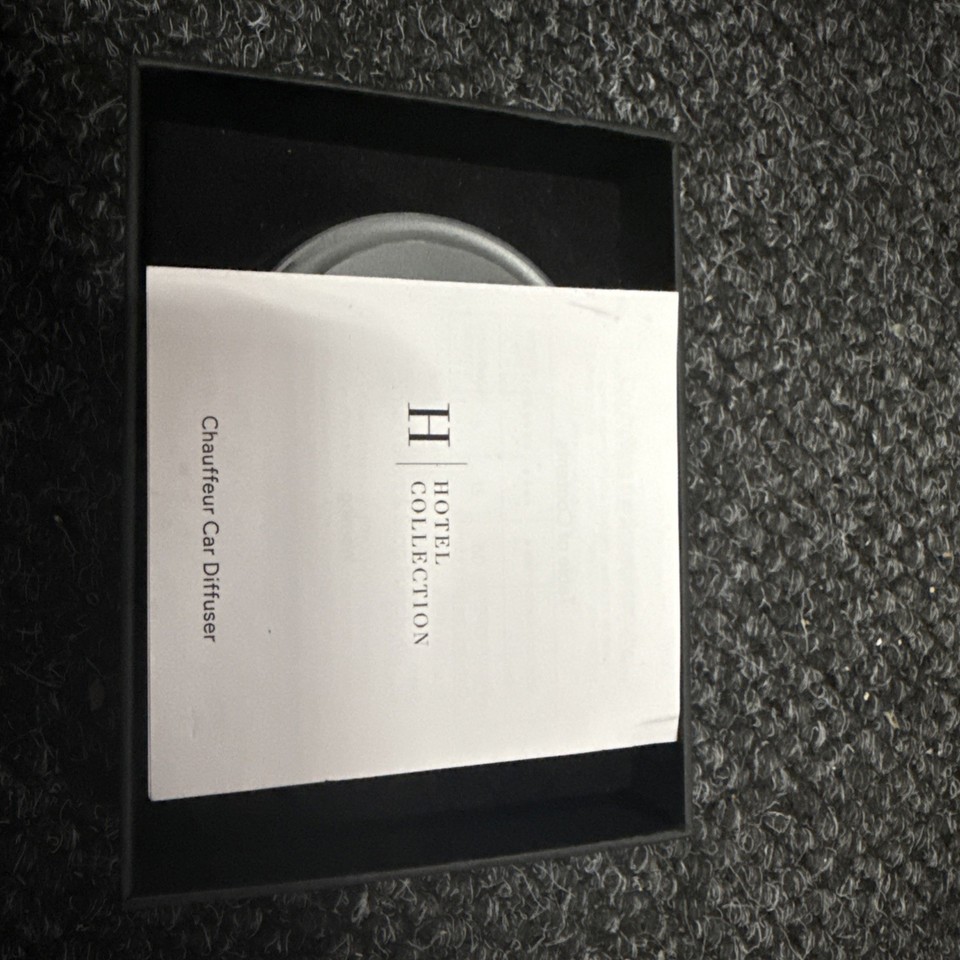 Hotel Collection Chauffeur Car Diffuser open box | eBay