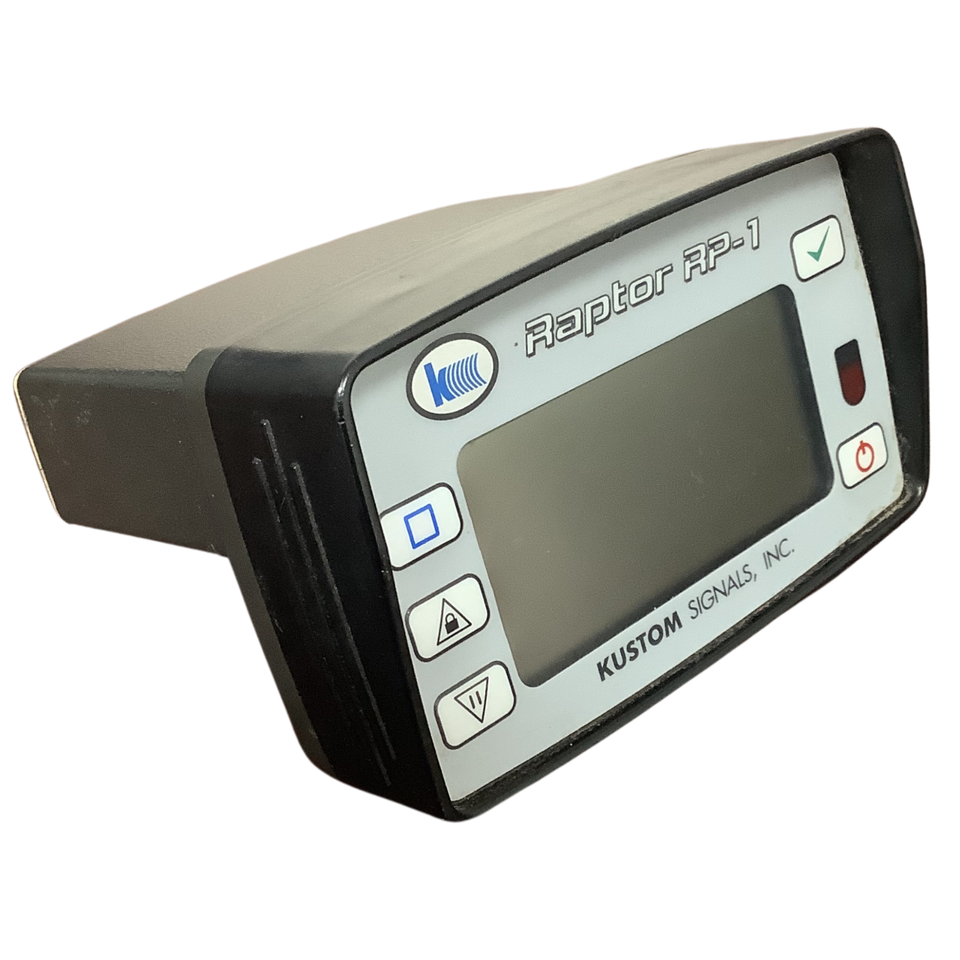 Kustom Signals Raptor RP-1 Law Enforcement Police Speed Radar w/ LCD ...