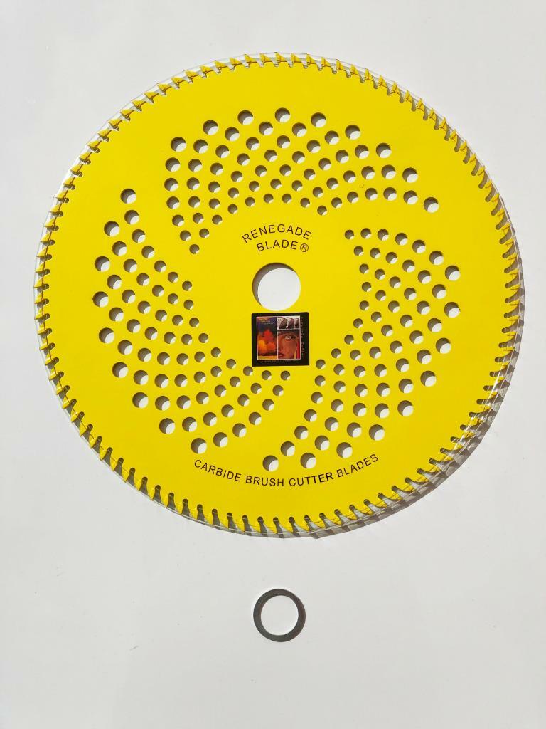 2pk--10"-96t "yellow TALON" RENEGADE BLADE® carbide brush cutter 254mm ...