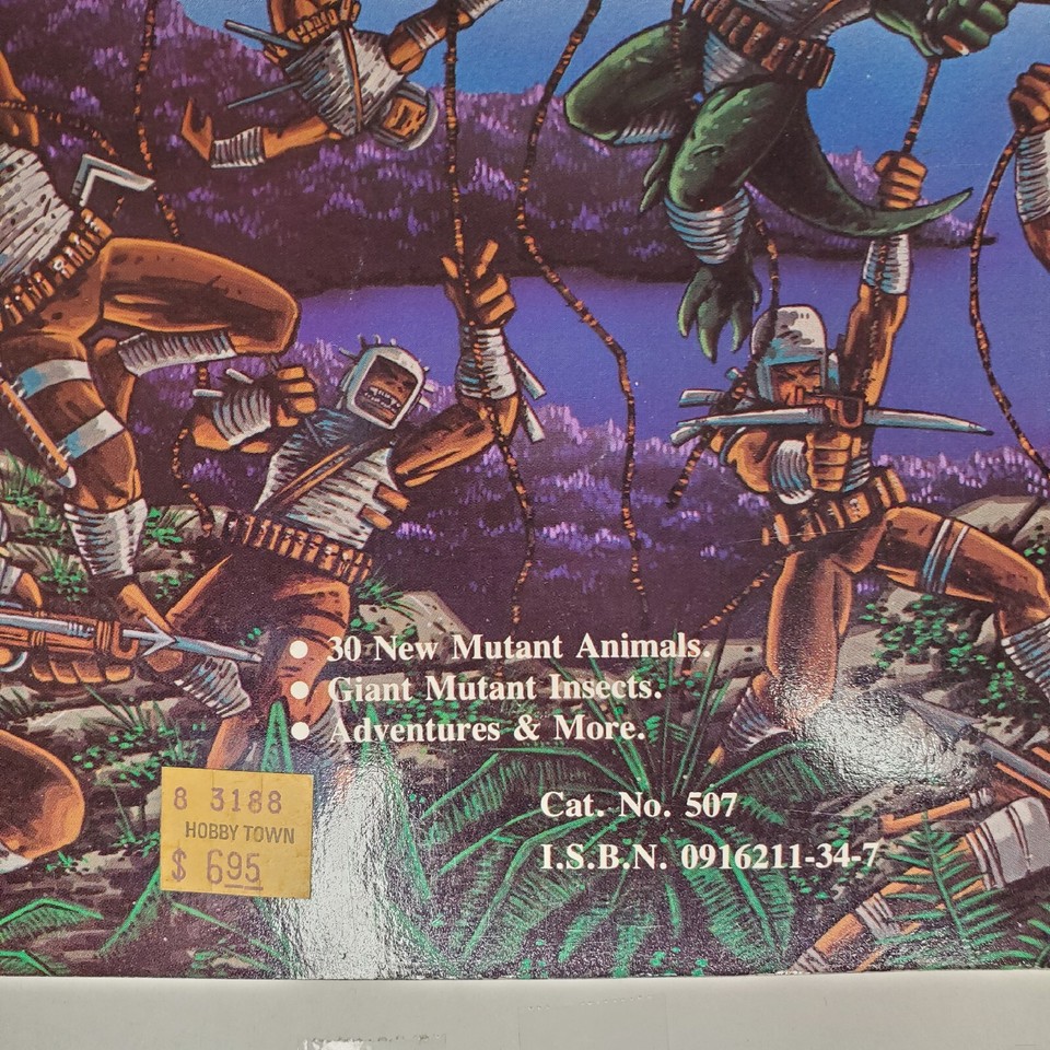 Mutants Down Under (1988) (1st Edition) - Erick Wujcik - TMNT RPG ...