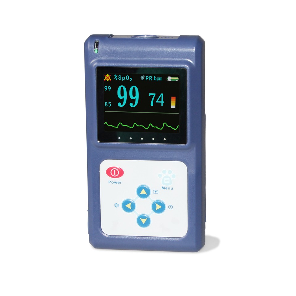 US Seller SPO2 Veterinary pulse oximeter Handheld Pr monitor Vet Tongue ...