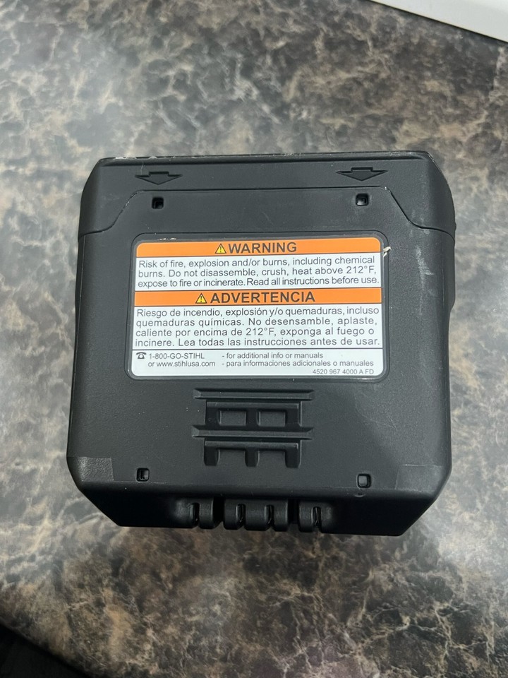 AK 20 NEW STIHL AK20 batteries 36 VOLTS | eBay