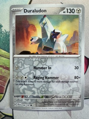 Duraludon Reverse Holo English Pokemon TCG BKBE03 | eBay